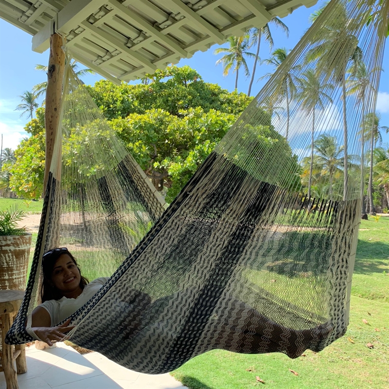 MEXICAN HAMMOCK IN BEAUTIFUL AND COMFORTABLE COTTON